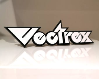 Vectrex europe Badge 3D Magnet Retro 80s 8bit Video Games | Etsy
