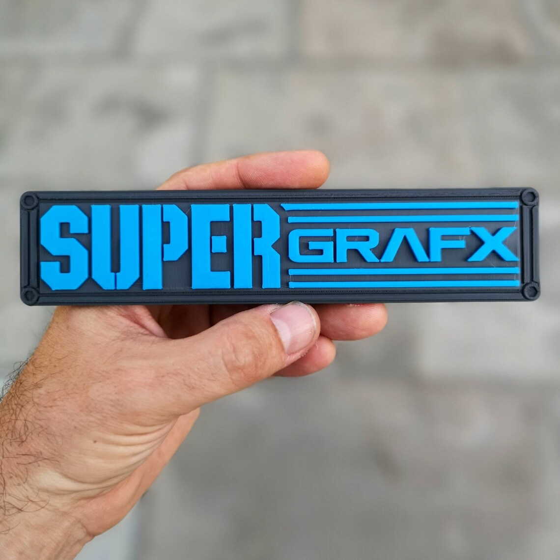 PC Engine Supergrafx Logo Shelf Display/fridge Magnet - Retro 80s 16bit ...