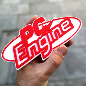 PC Engine Logo 3D Shelf Display/fridge Magnet - Retro 80s 16bit Video ...