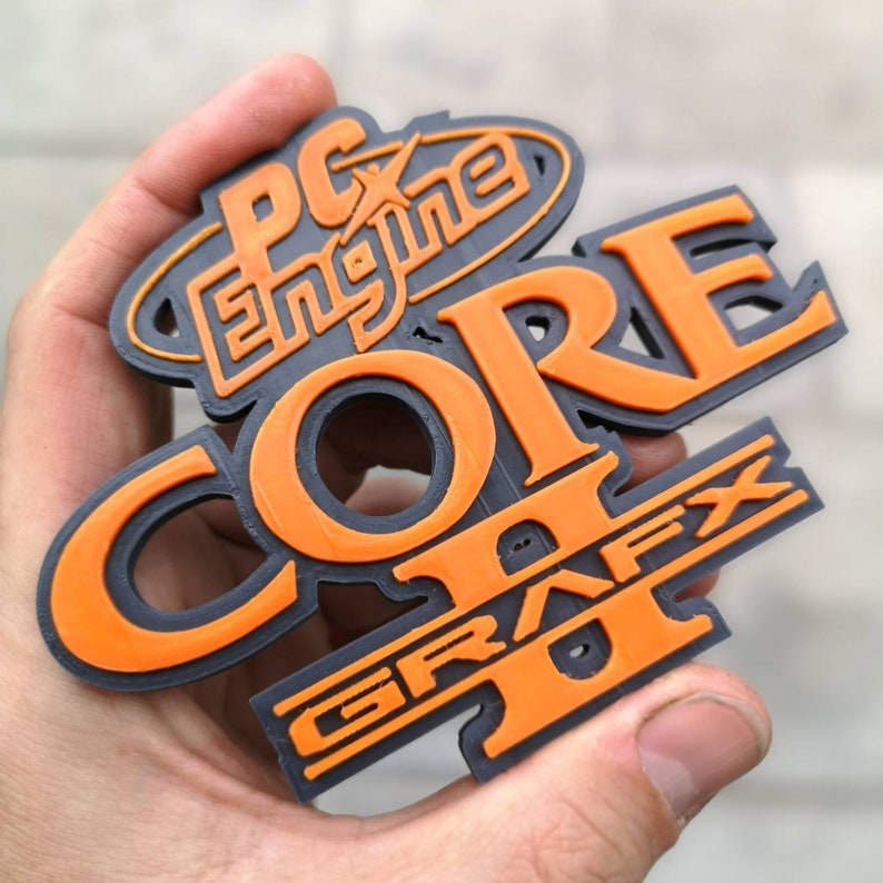 PC Engine Coregrafx II Logo Shelf Display/fridge Magnet - Etsy