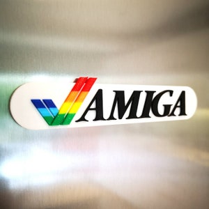 Commodore Amiga Logo Shelf Display/fridge Magnet - Retro 80s 16bit ...