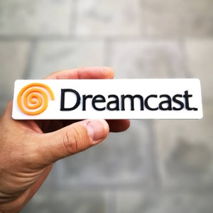 Sega Dreamcast Logo Shelf Sign/fridge Magnet - Retro Video Games Logo ...