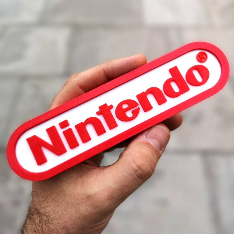 Nintendo 3D Fridge Magnet / Shelf Display Retro 80s 8bit - Etsy