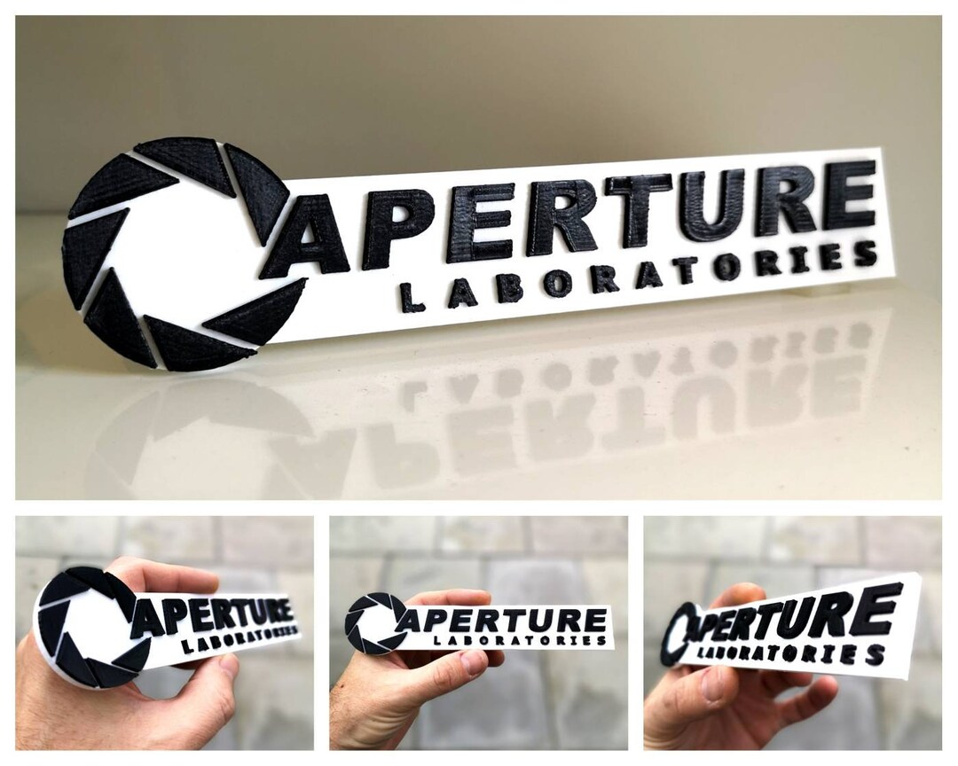 Aperture Laboratories Logo Shelf Display/fridge Magnet - Etsy