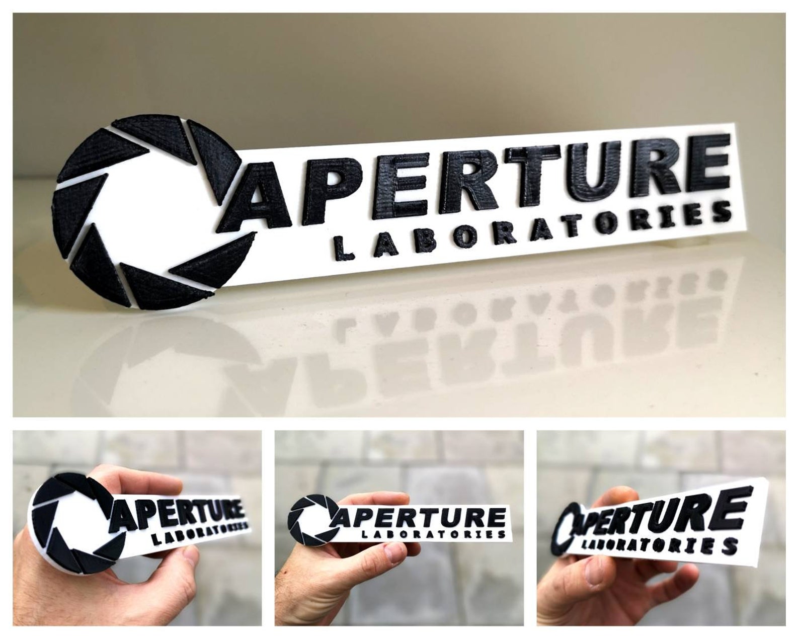 Aperture Laboratories Logo Shelf Display/fridge Magnet | Etsy