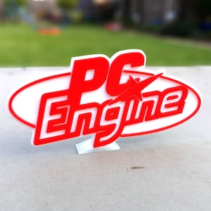 PC Engine Logo 3D Shelf Display/fridge Magnet - Retro 80s 16bit Video ...