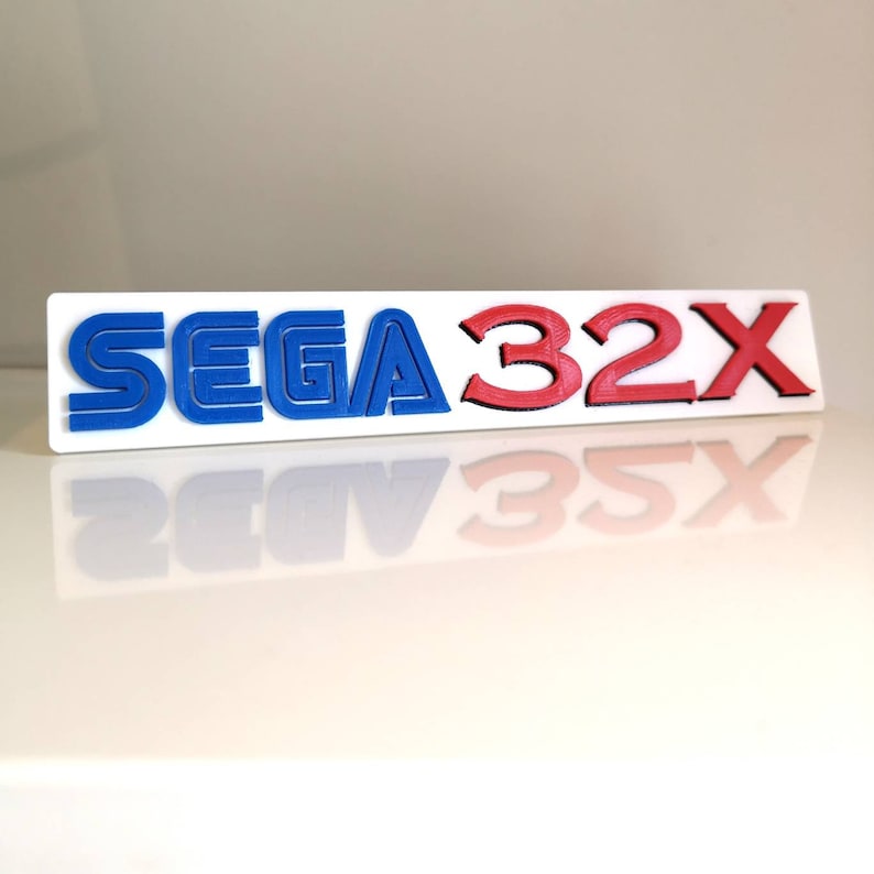 Sega 32x Logo Shelf Display/fridge Magnet - Etsy