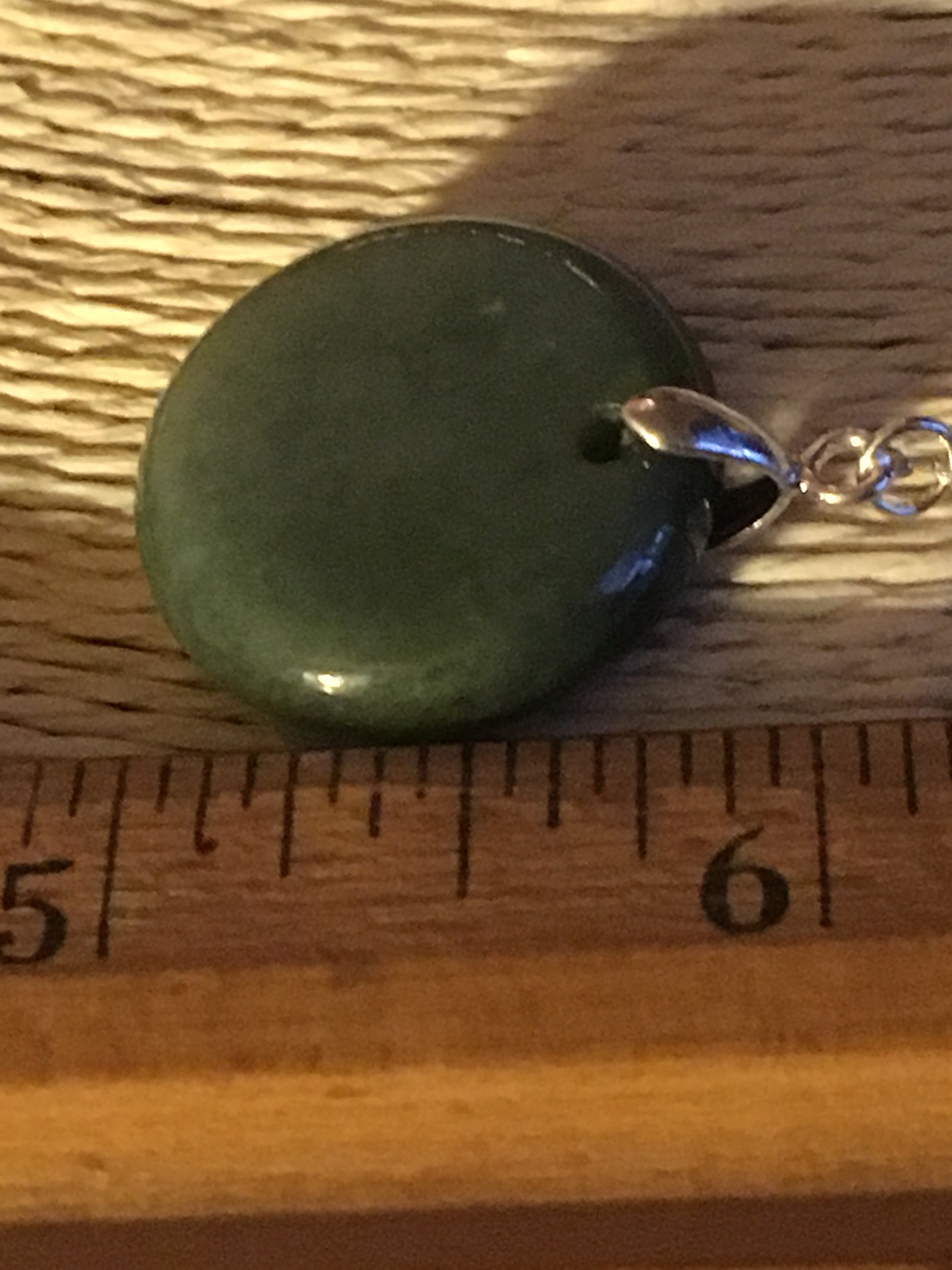 Solid Jadeite Discs Blue Green Jadeite Jade Dangle 22mm | Etsy