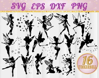 Tinkerbell cut files | Etsy