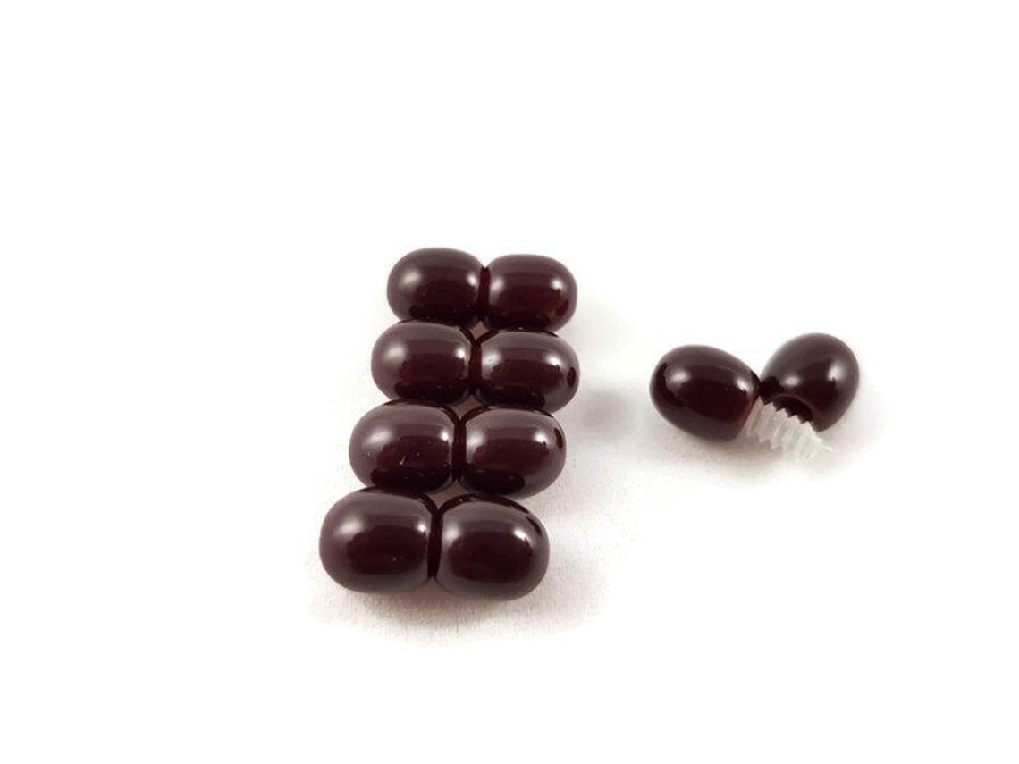 Screw Clasps / Plastic Clasp / Polished / 5 Pcs / Cherry Color - Etsy