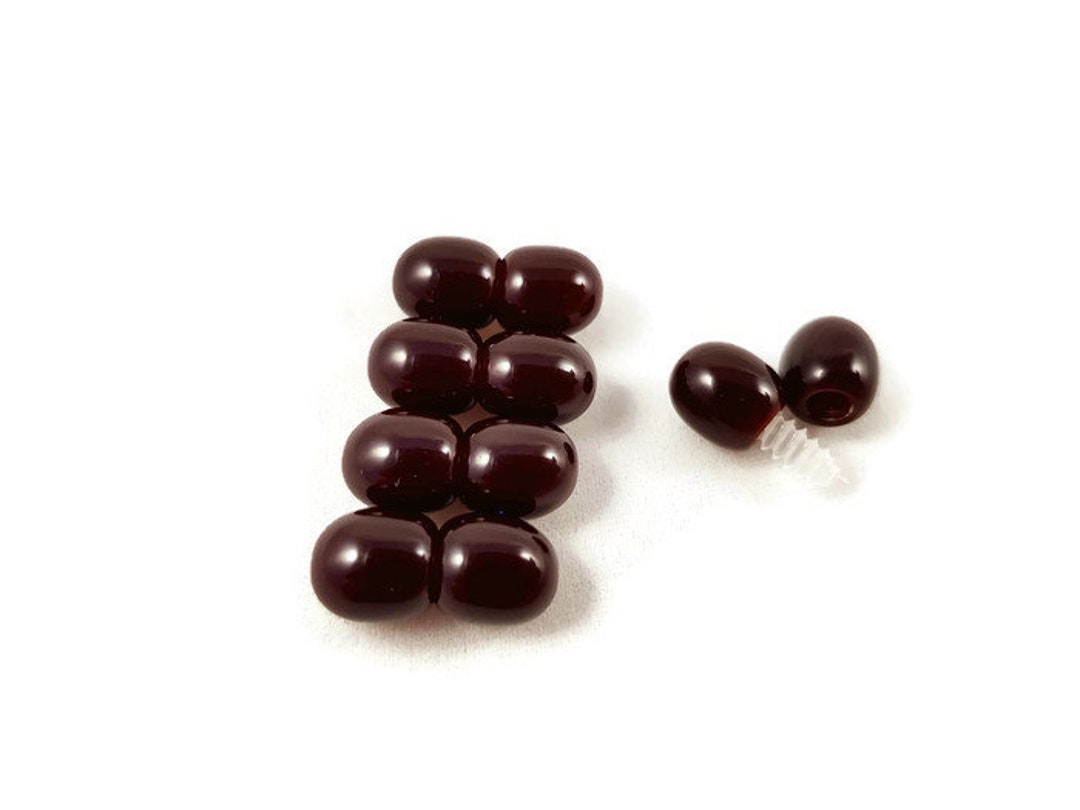 Screw Clasps / Plastic Clasp / Polished / 5 Pcs / Cherry Color Clasp ...