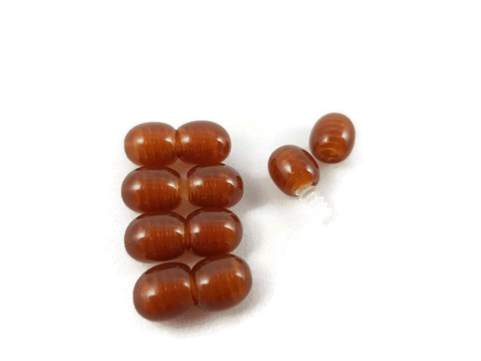 Screw Clasps / Plastic Clasp / Polished / 5 Pcs / Cognac Color - Etsy