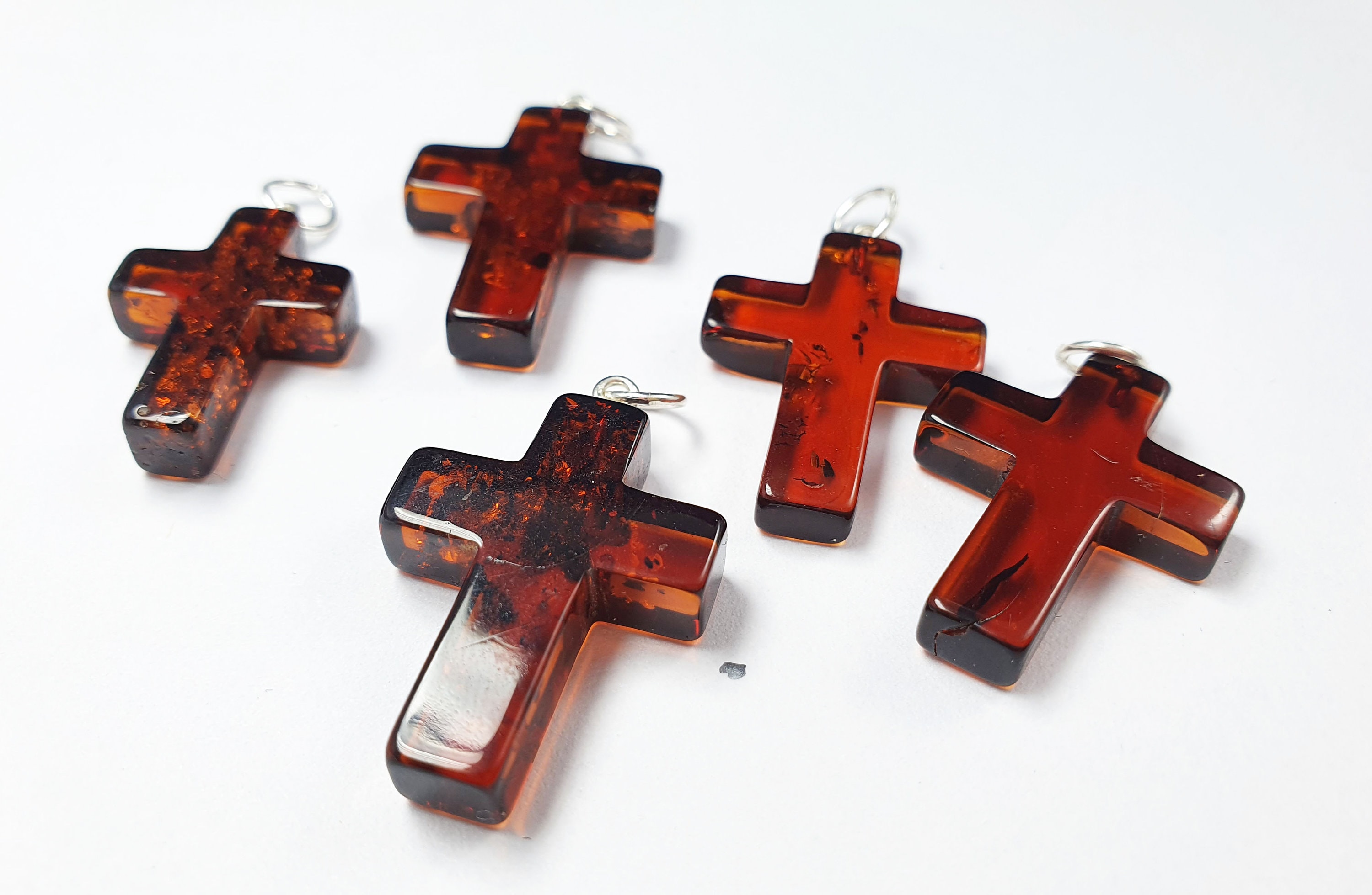 Baltic Amber Cross / Amber Cross / 1 PCS / Amber Cross Pendant | Etsy