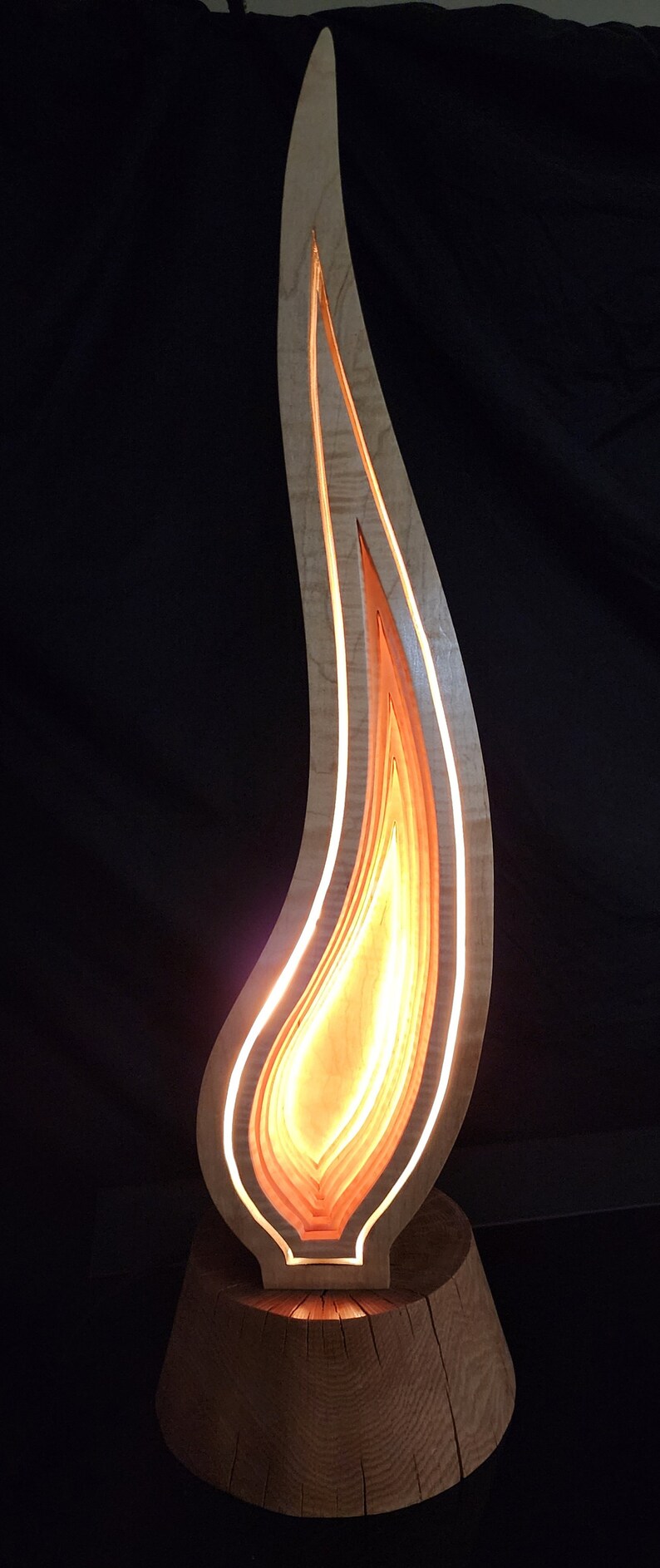 Imploding Flame Mood Lamp - Etsy