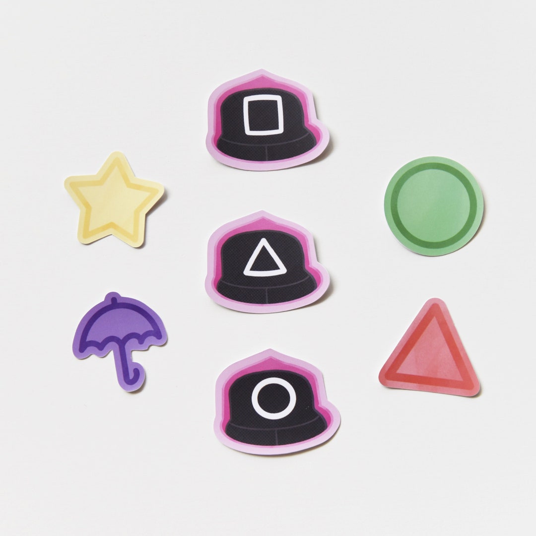 Squid Game Stickers - Etsy