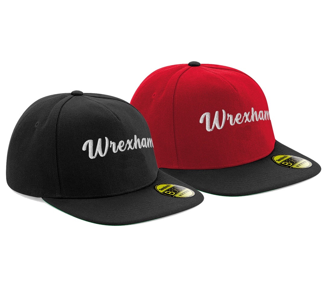 Wrexham Cap, Embroidered Wrexham Snapback Cap, Wrexham Football - Etsy