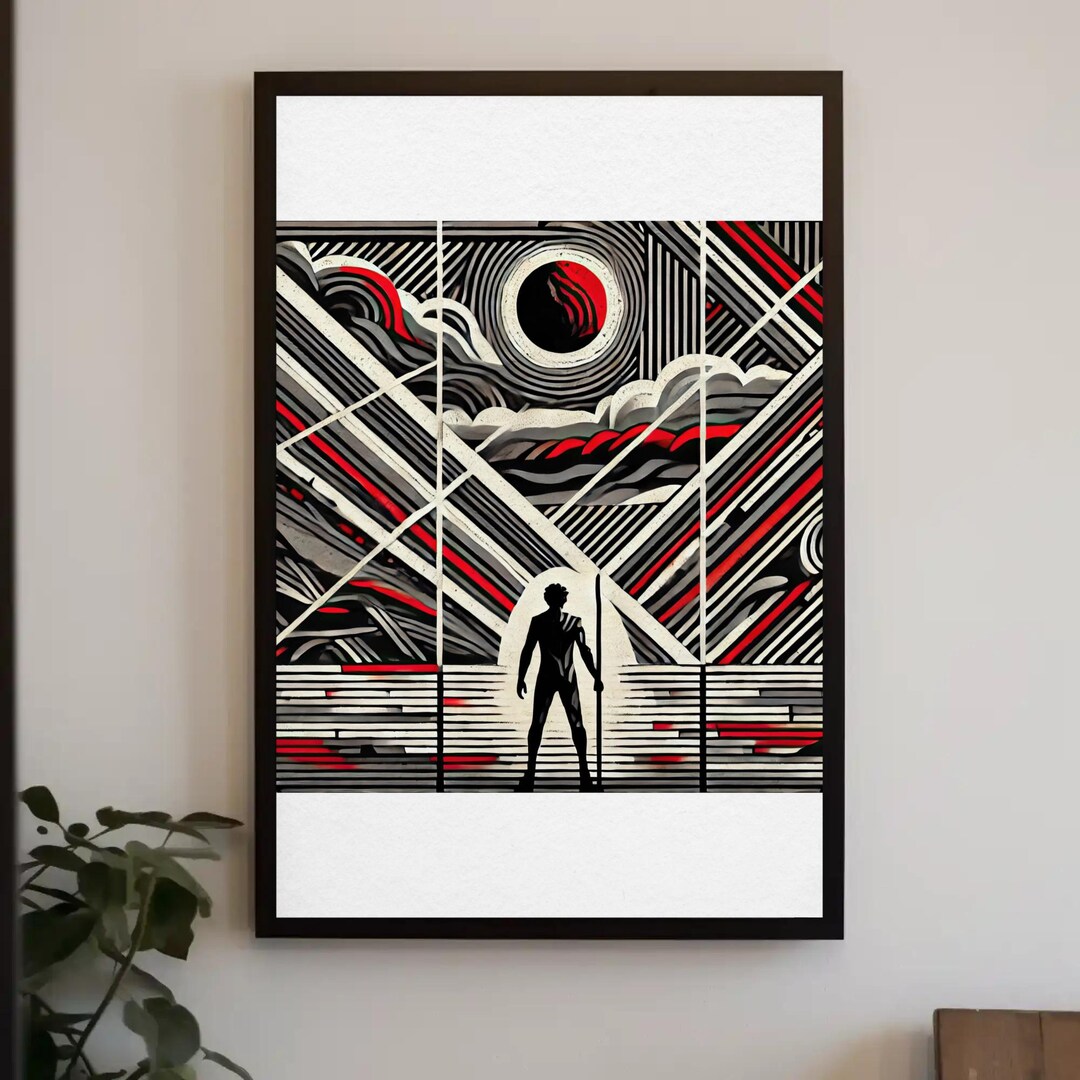 Invictus Poem Inspirational Digital Print Motivational Wall Art Decor ...