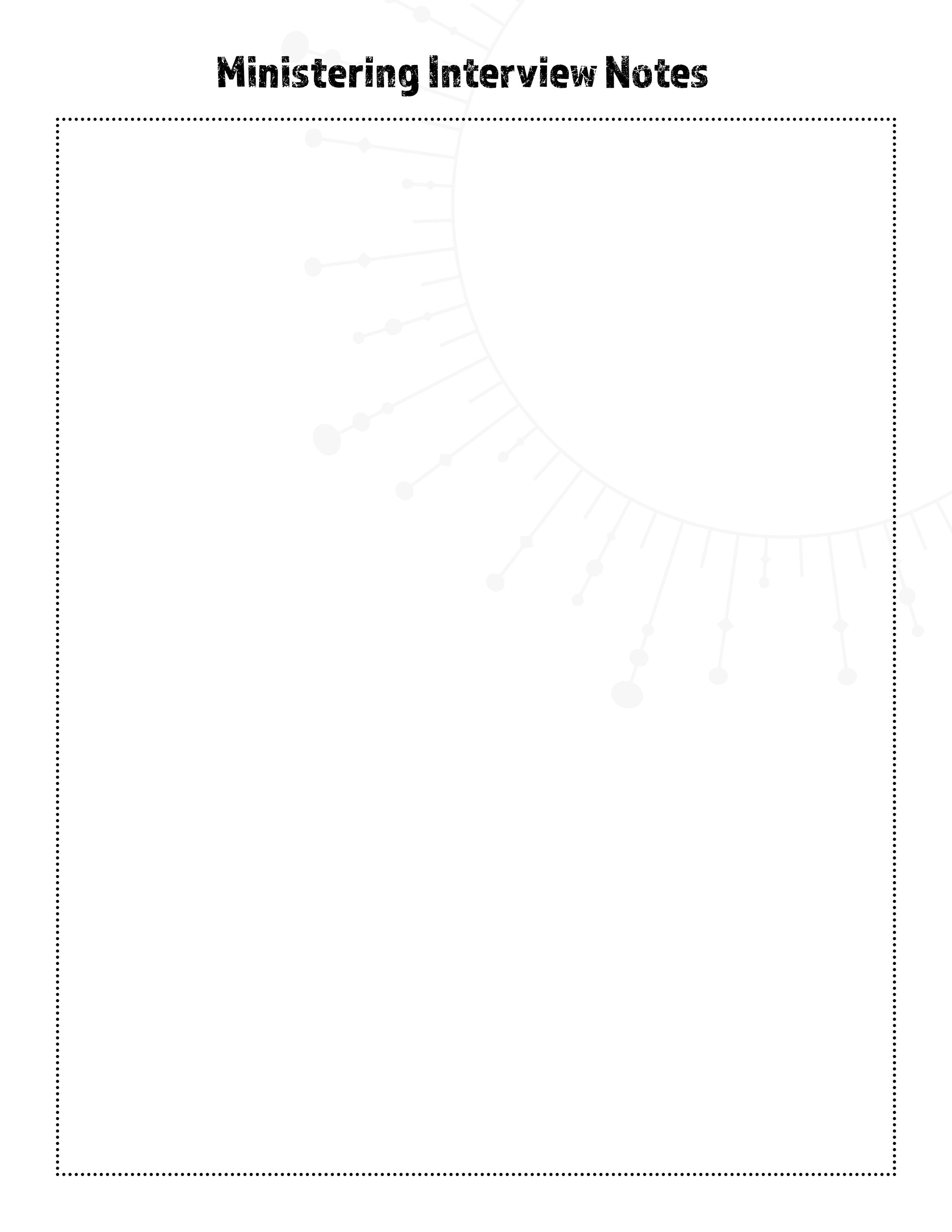 LDS Ministering Interview Notebook for Elders Quorum Presidencies ...