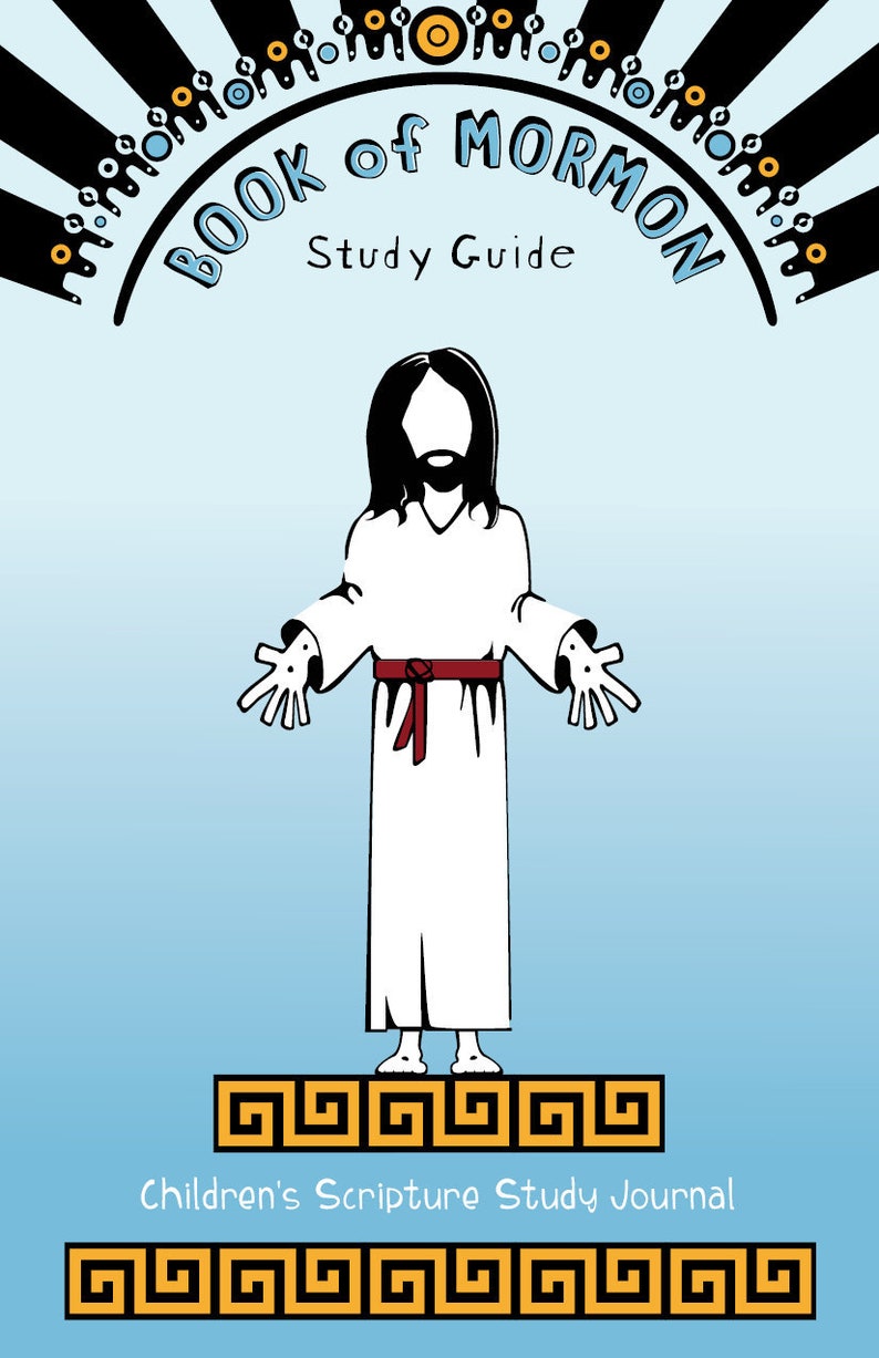 LDS Book of Mormon Study Guide, Children's Scripture Study Journal ...