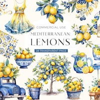 45 Mediterranean and Lemons Clipart, High Quality Transparent Pngs ...