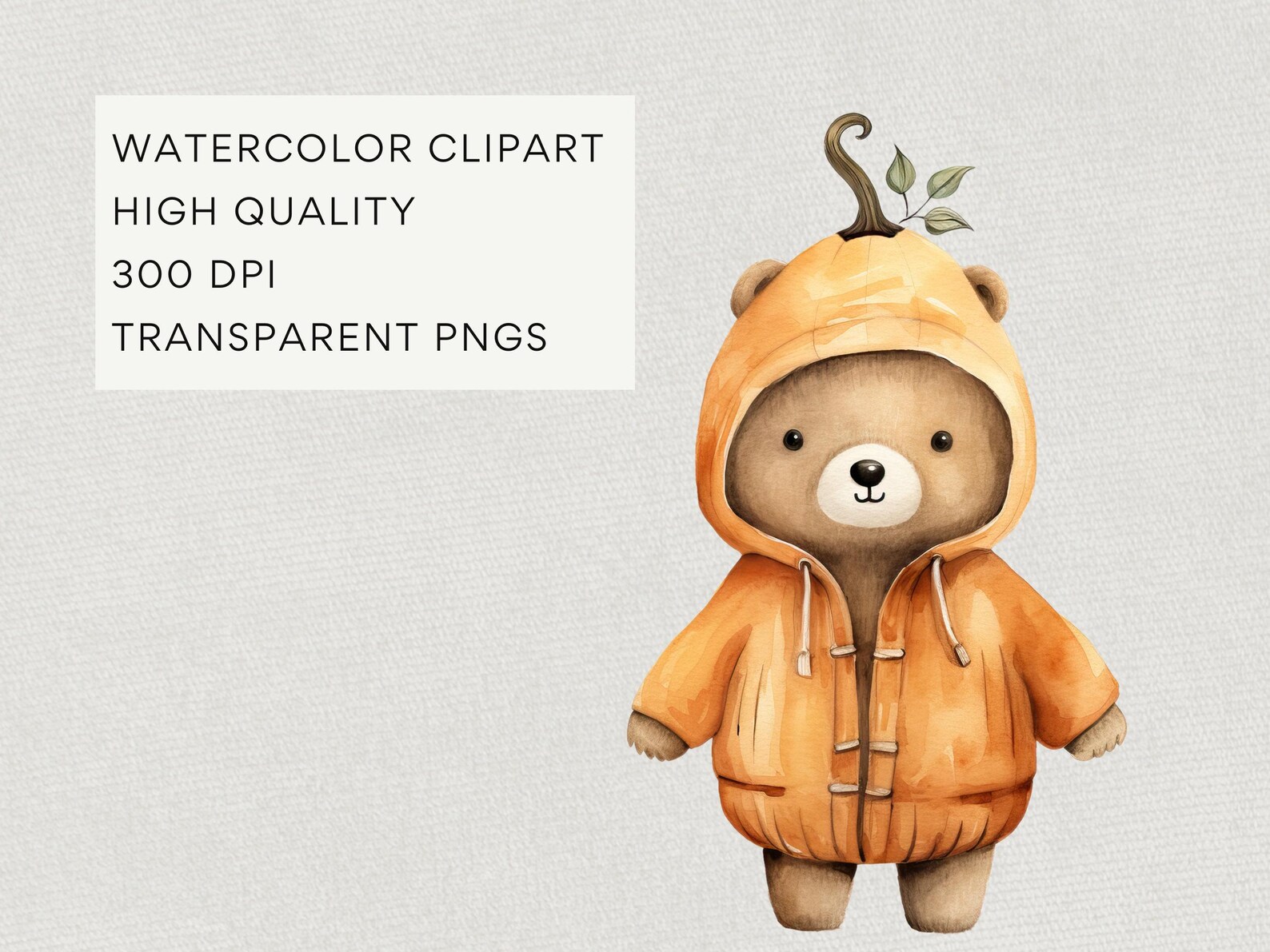 Halloween Teddy Bears Clipart, DIGITAL DOWNLOAD, October Baby Shower ...