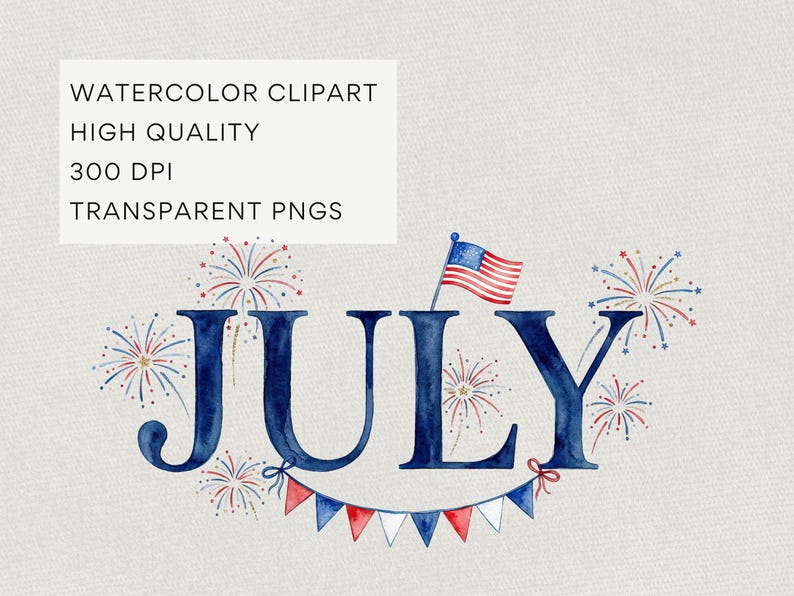 Months of the Year Clipart, Watercolor Planner Clip Art Graphics ...
