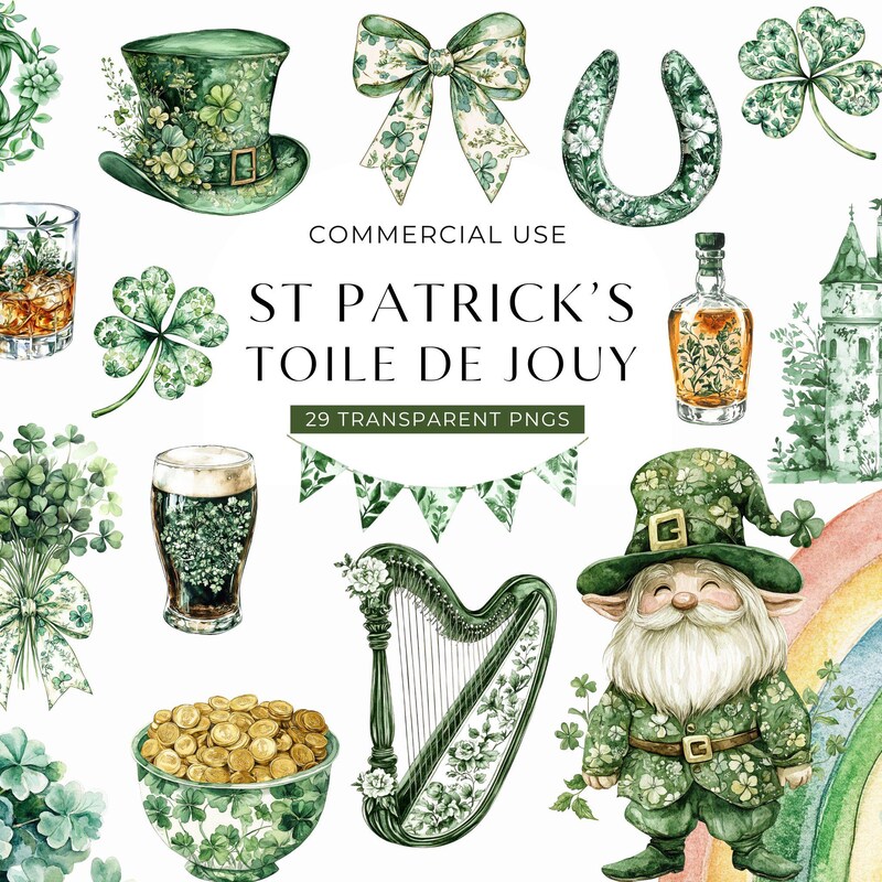 St Patricks Clip Art - Etsy