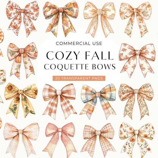 Fall Hair Bow - Etsy