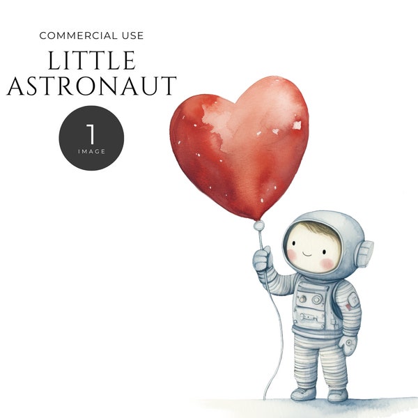 Astronaut Clipart - Etsy