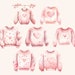Valentine Sweater Clipart DIGITAL DOWNLOAD Valentine - Etsy