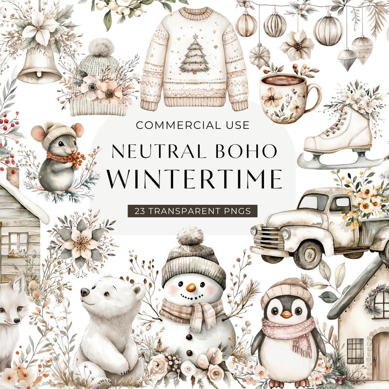 Christmas Clip Art - Etsy