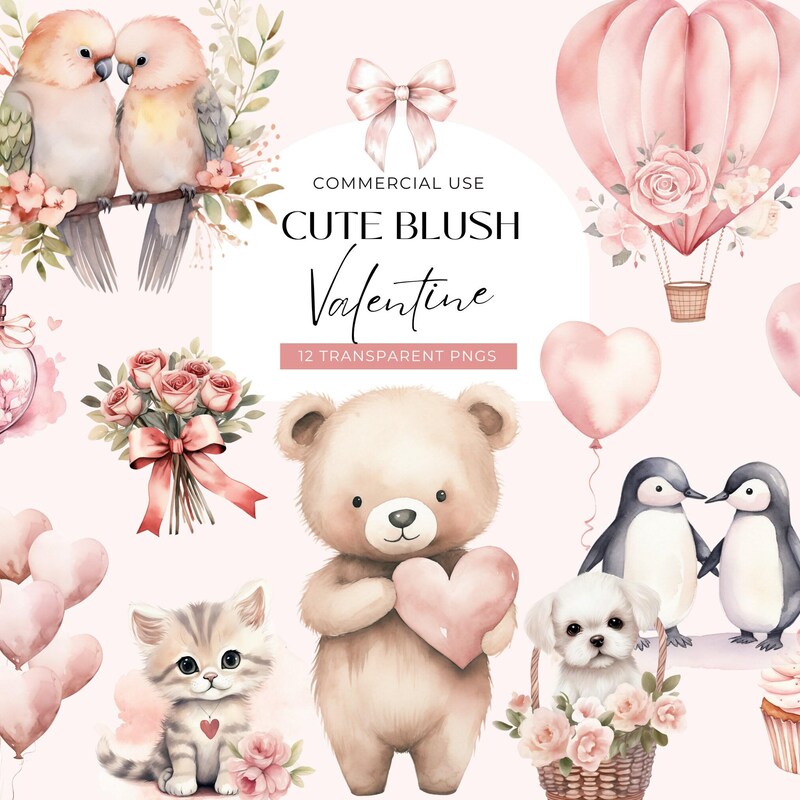 Valentine Clipart - Etsy