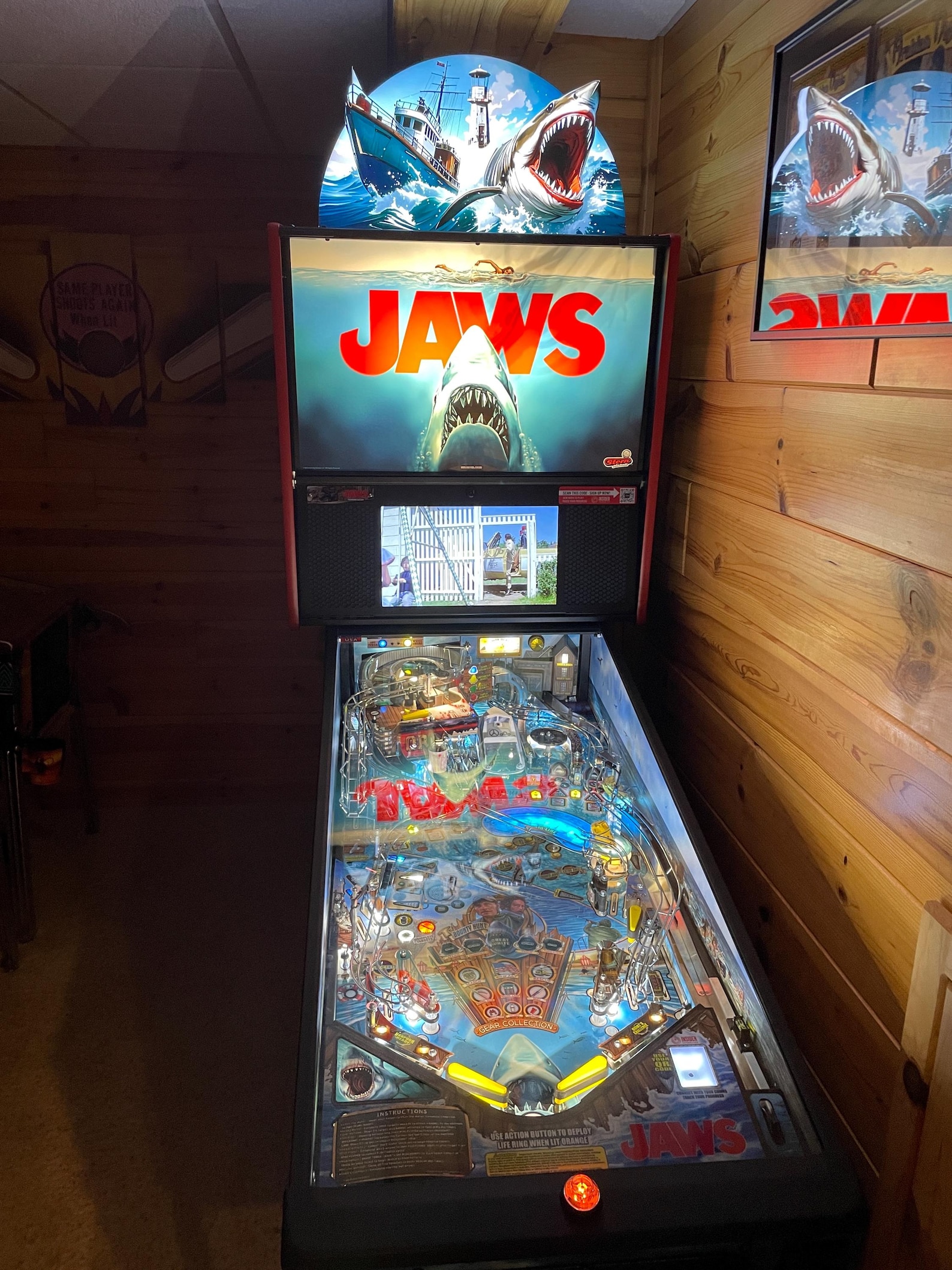 JAWS Pinball Topper LED Mod (ships From United States!!!) - Etsy