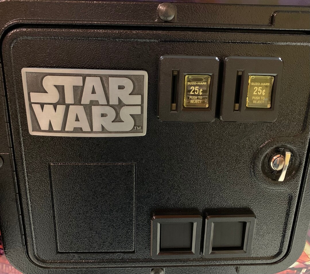 Star Wars Pinball Machine Coin Door Mod - Etsy