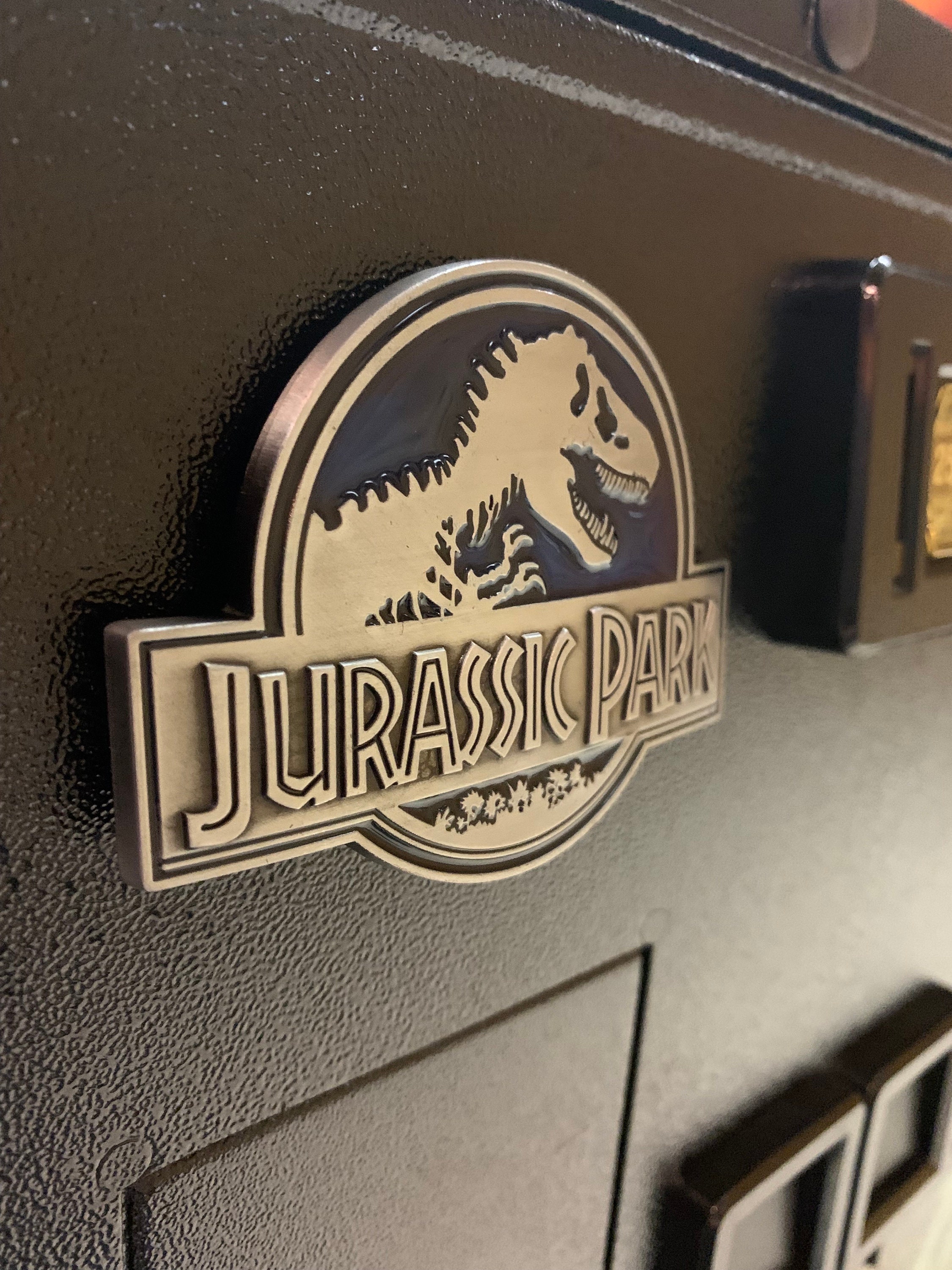 Jurassic Park Metal Pinball Machine Coin Door Mod - Etsy