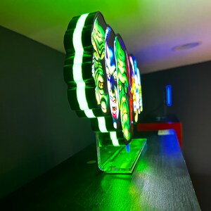 Monster Bash Pinball Machine LED Topper Mod (works on Remake Too!) - Etsy