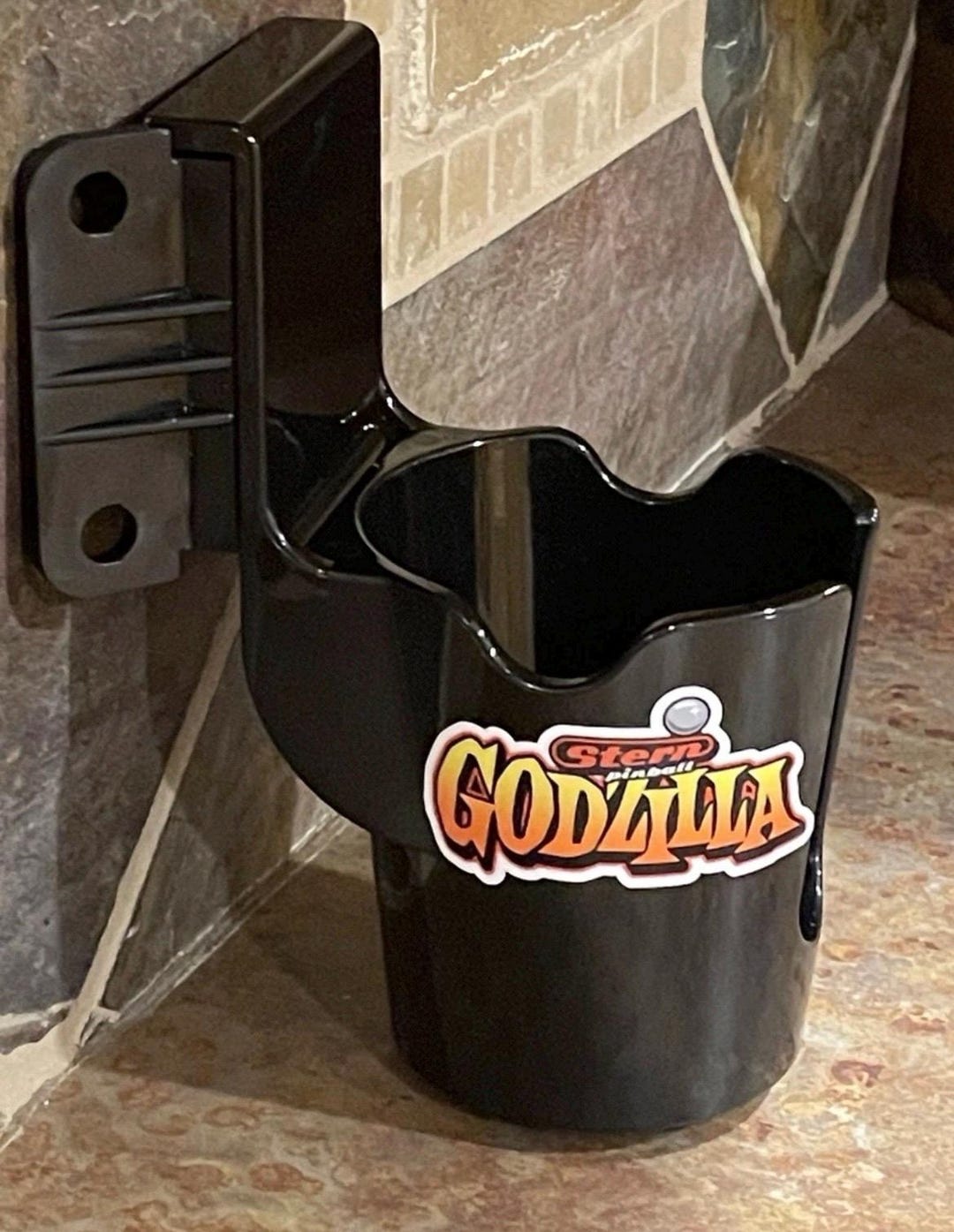 Godzilla Pinball Machine Beverage Drink Cup Holder Mod Version 7 - Etsy