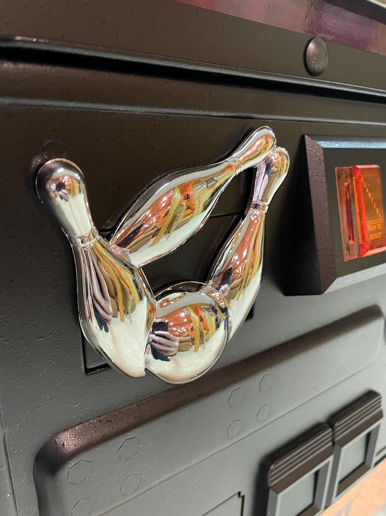 The Big Lebowski Pinball Machine Coin Door Mod - Etsy