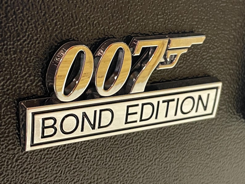 JAMES BOND 007 60th Pinball Machine Gun Metal Coin Door Emblem Mod - Etsy
