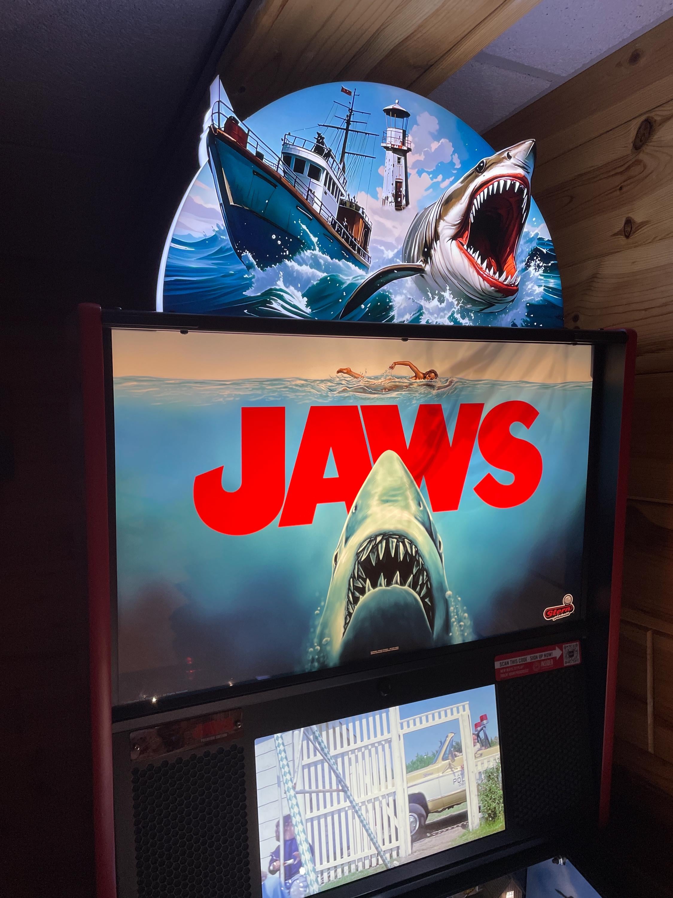 JAWS Pinball Machine LED Topper Mod (ships From United States!!!) - Etsy