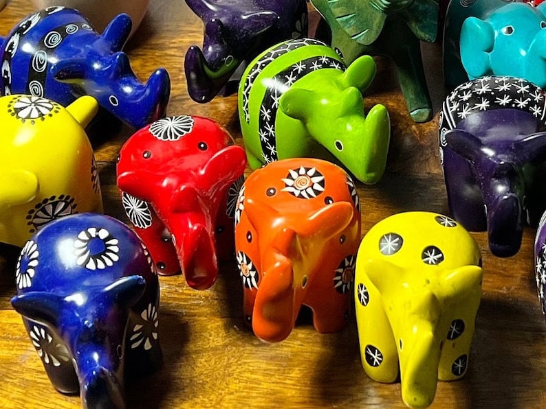 Rhinoceros Carved Kenyan Soapstone African Animals Dad or - Etsy