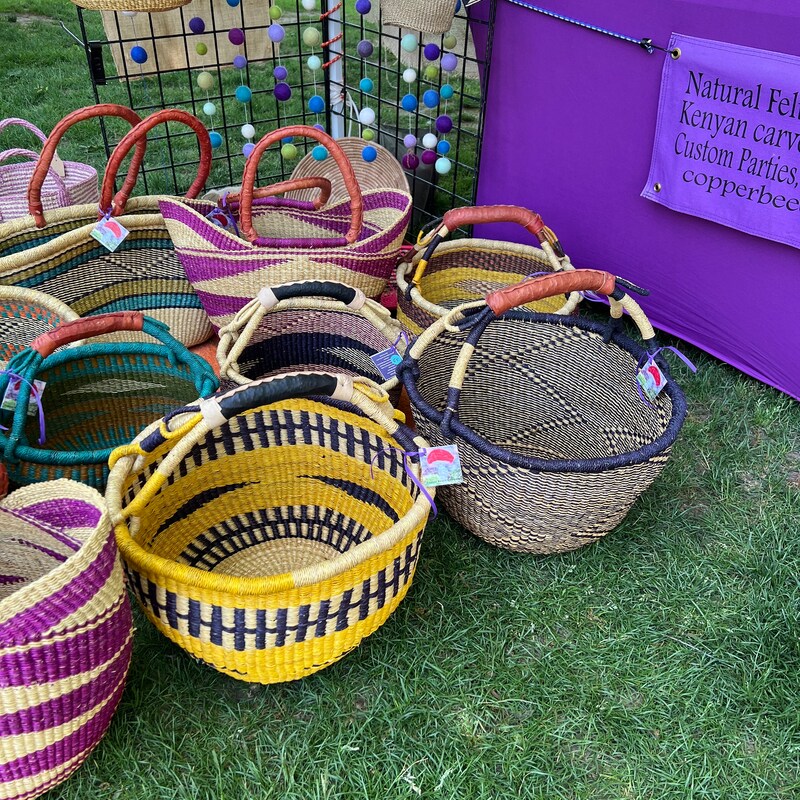 African Basket - Etsy