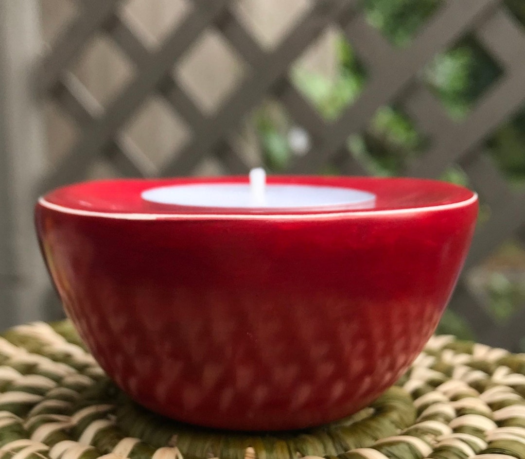 Soapstone Tea Light Candle Holder, Valentine Candle, Christmas Candle ...