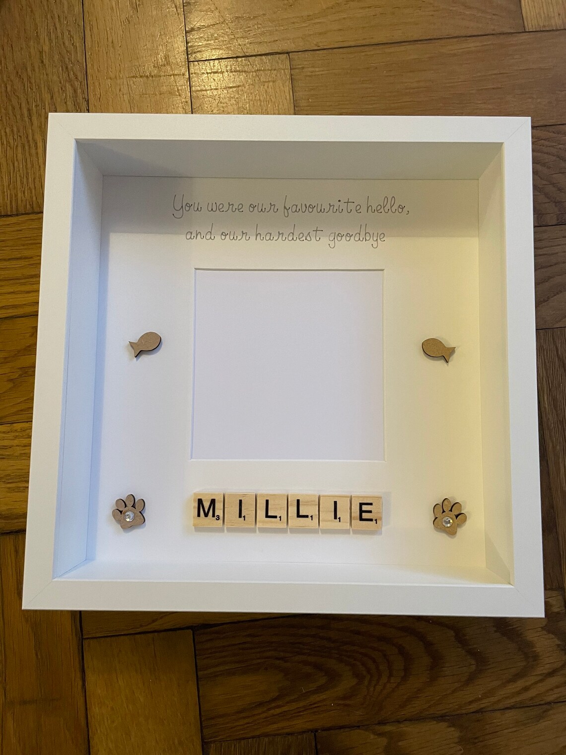 Pet Memorial Frame Cat Memorial Frame Pet Memorial Gift Cat | Etsy