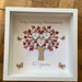 Ruby Wedding Anniversary Frame, Wedding Gift, Personalised, 40th ...