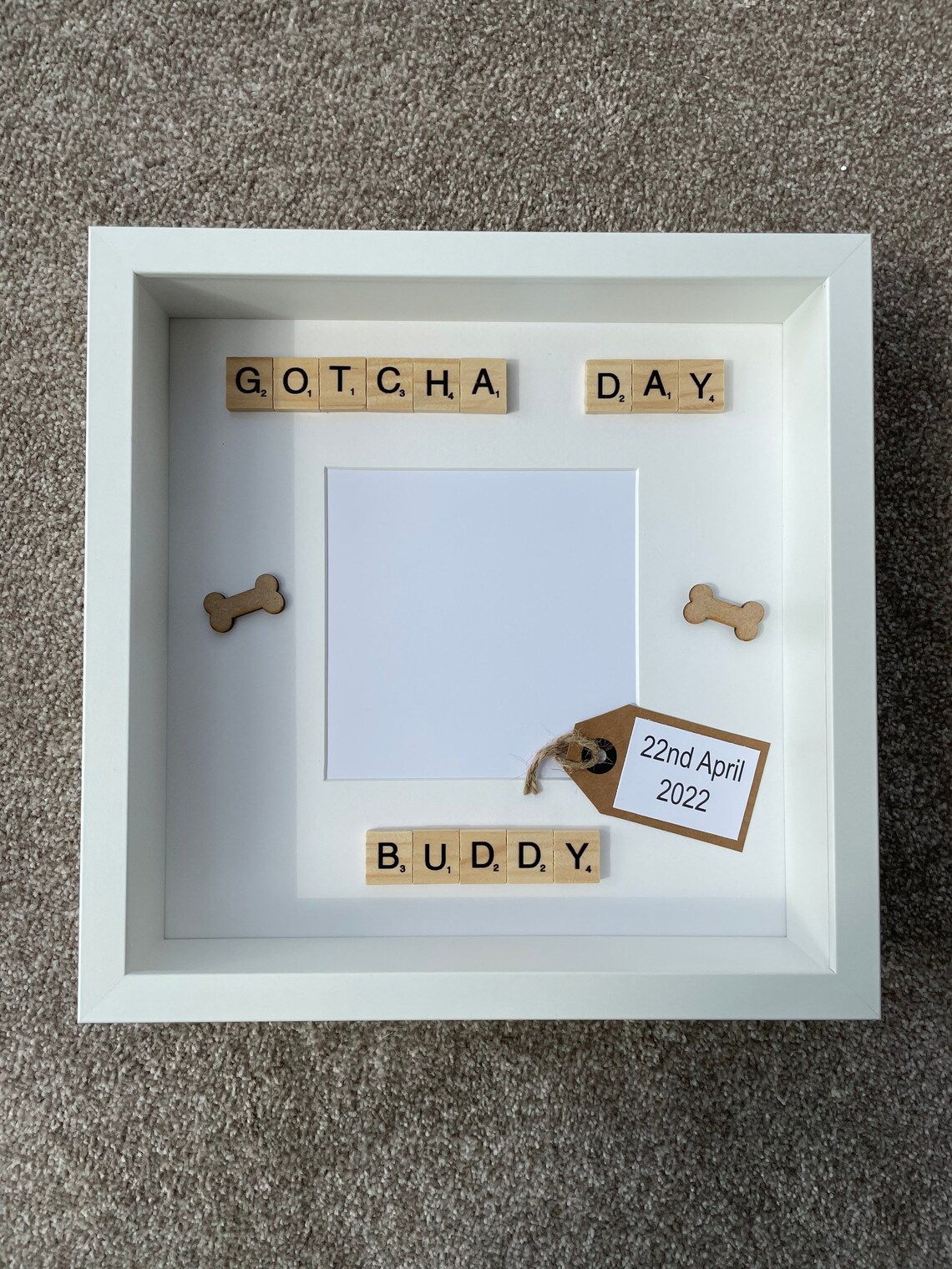 Dog Gotcha Day Frame, Puppy Gotcha Day Frame, Pet Gift, Dog Frame, Dog ...