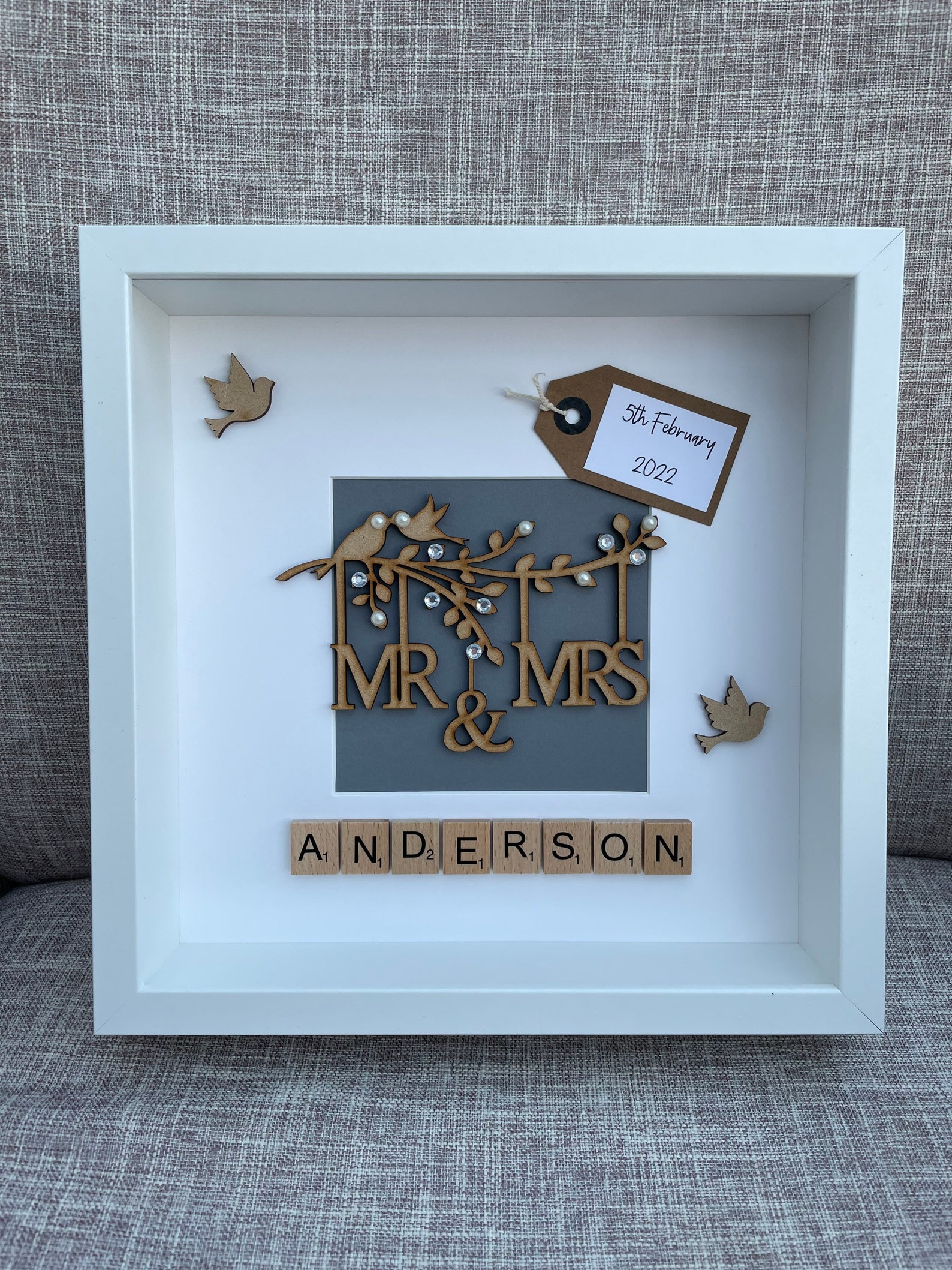 Wedding Day Gift Wedding Day Frame Personalised Frame Gift - Etsy