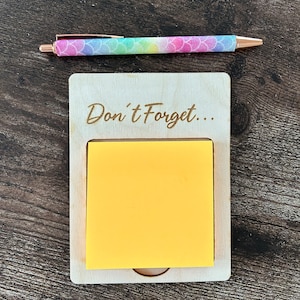 Post It Note Holder, Post It Holder, Personalised Post It Holder, Funny ...