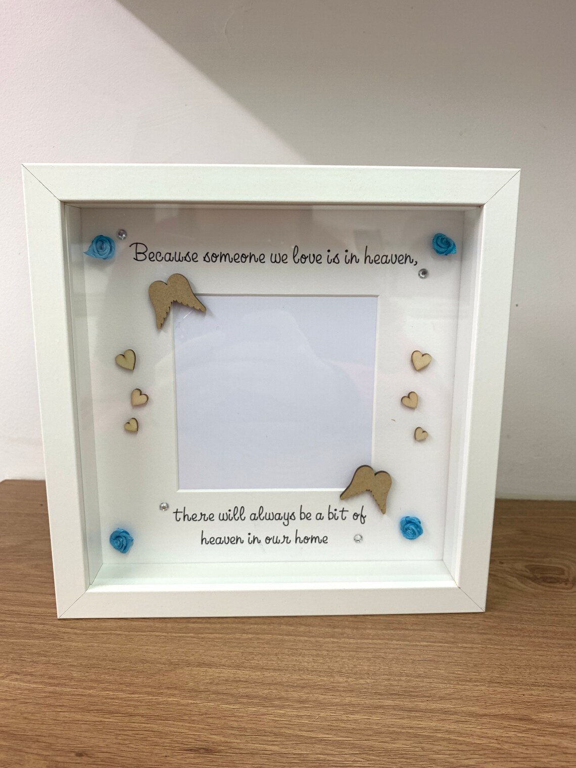 Because someone we love is in heaven Heaven Frame Gift For | Etsy