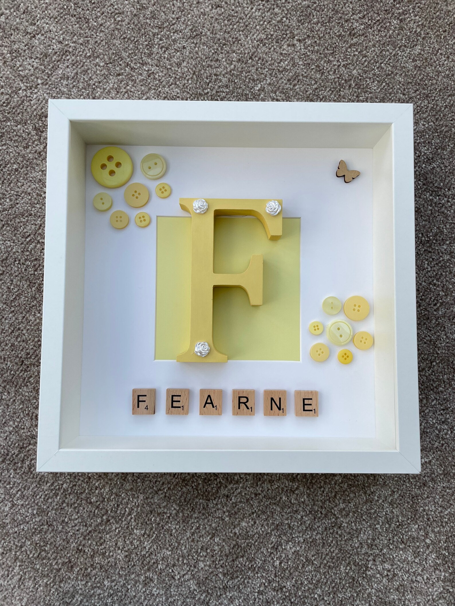 Birthday Frame New Baby Frame Personalised Frame Baby Girl - Etsy